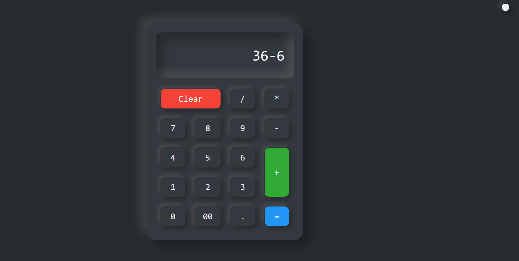 GitHub - anastaok/calculator-neumorphism: Website ☑