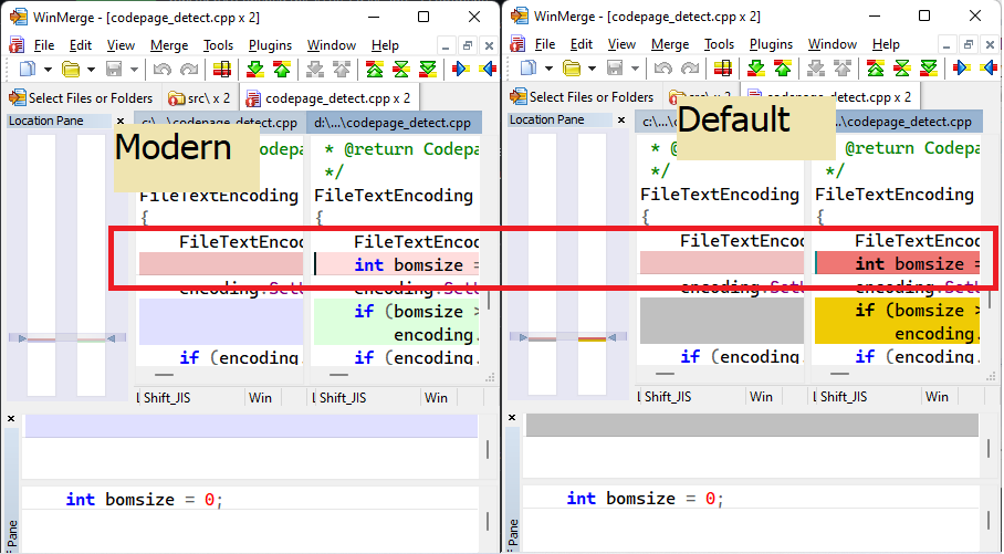 Color scheme reverts to Default (2.16.14 x64) · Issue #968 · WinMerge ...