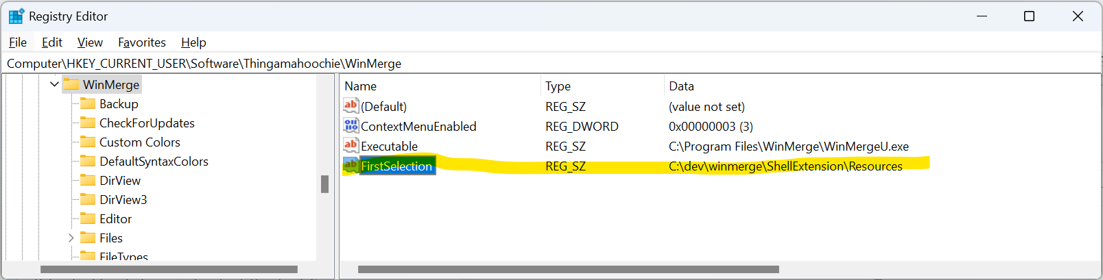 Shell integration does not open winmerge when selecting two folders · Issue #1619 · WinMerge ...