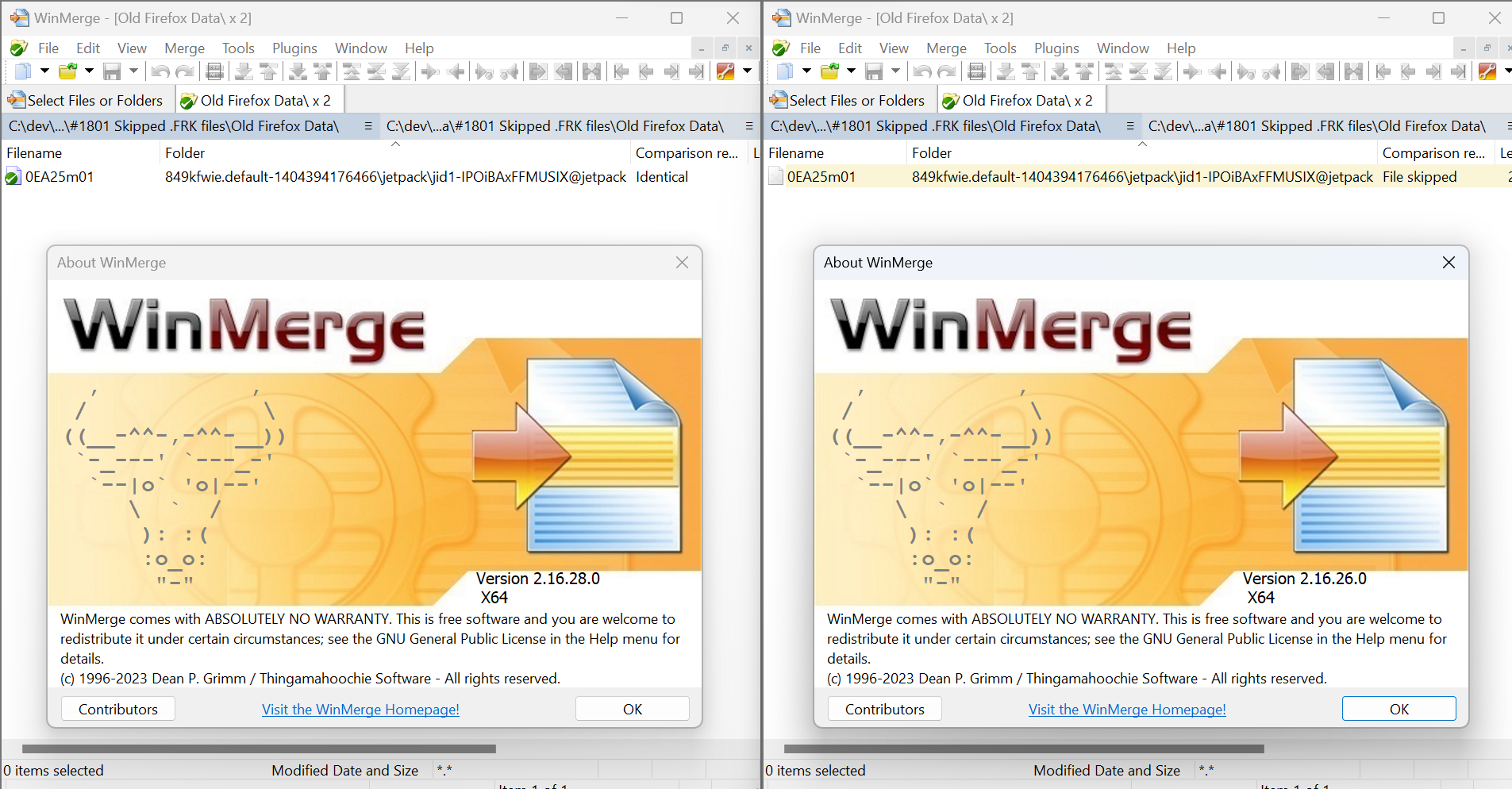 Skipped .FRK files · Issue #1801 · WinMerge/winmerge · GitHub
