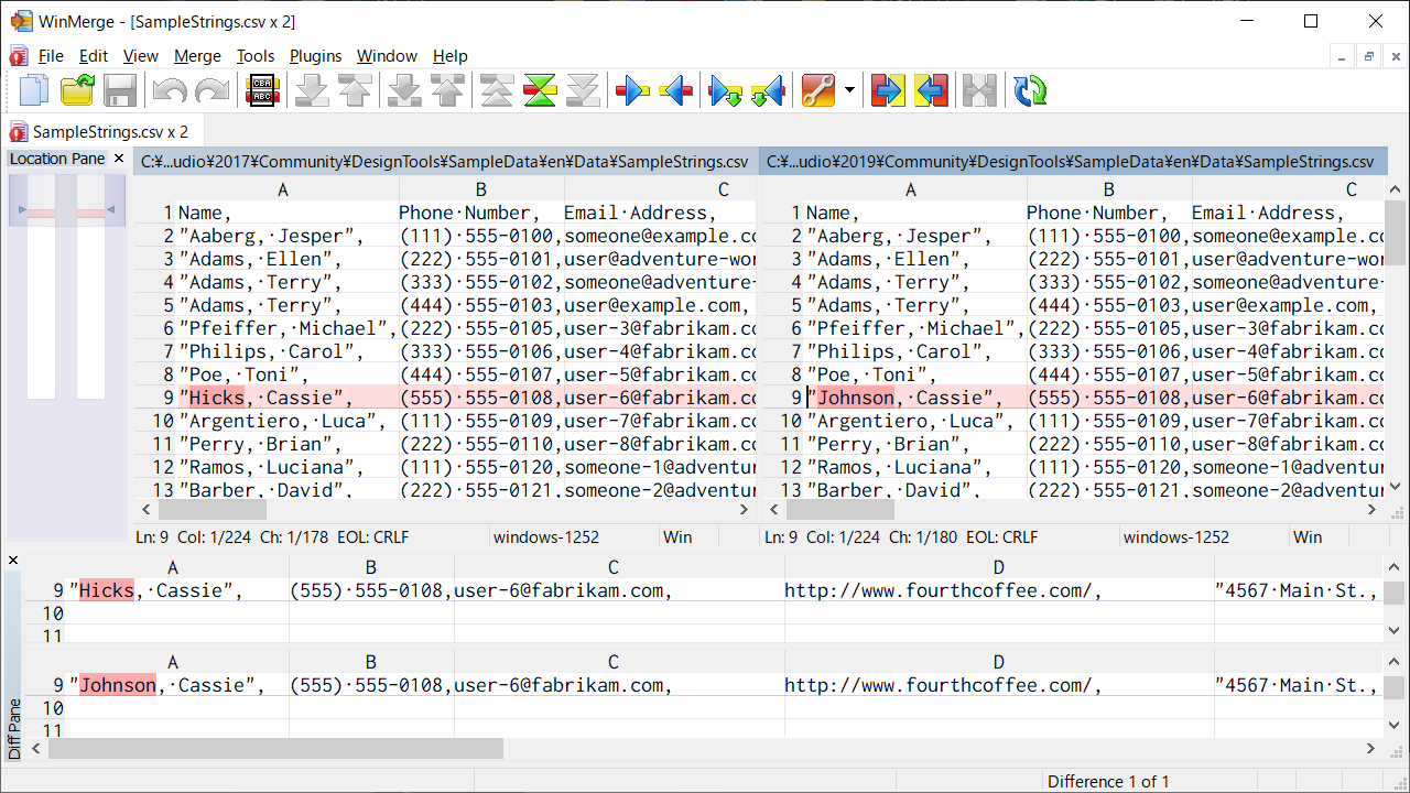 Feature Request - Table CSV/Excel/Libreoffice Compare · Issue #256 · WinMerge/winmerge · GitHub