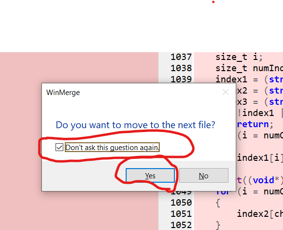 Feature Request: Move To Next File option while comparing files · Issue #475 · WinMerge/winmerge ...