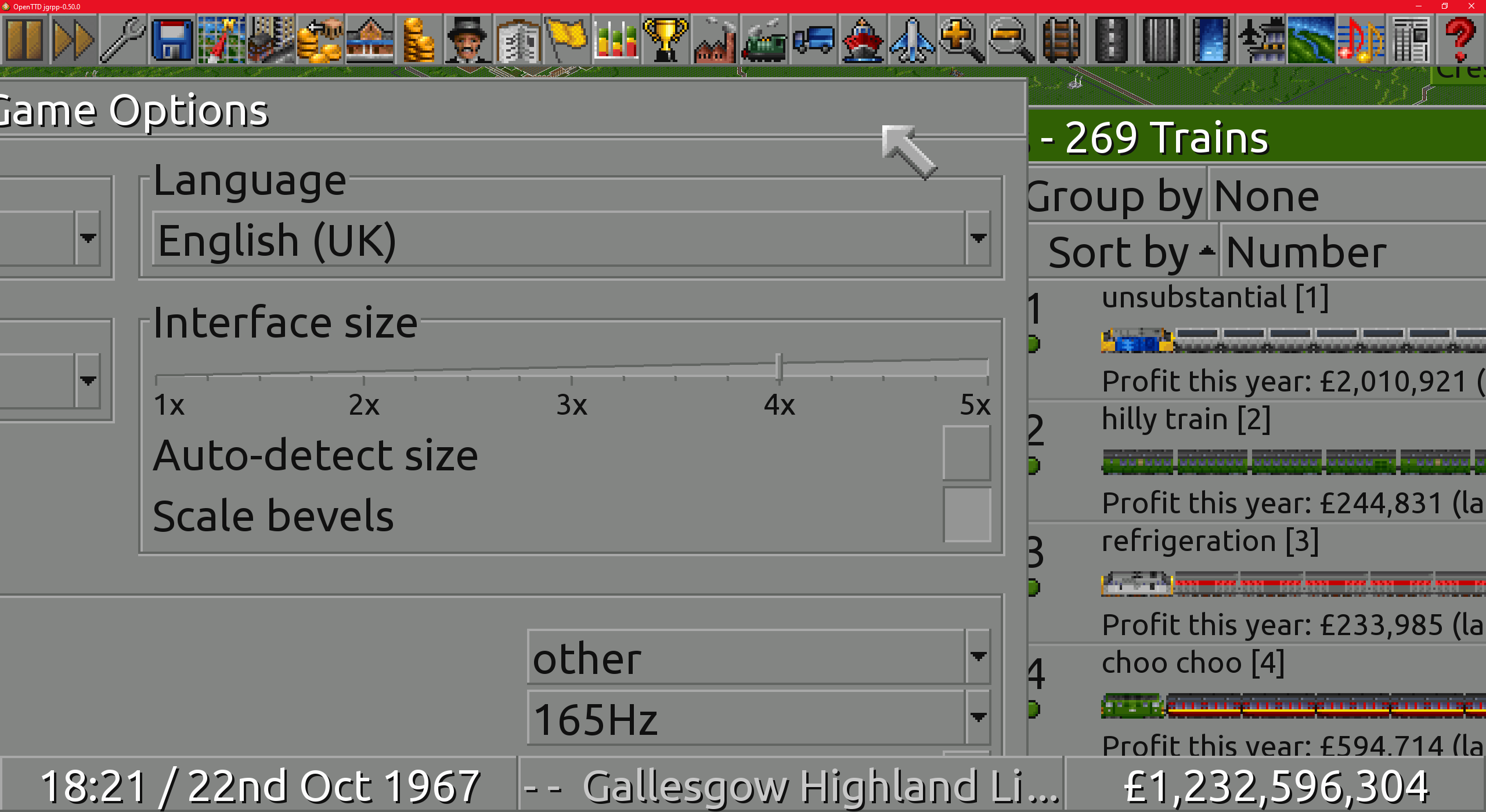 Bug Poor Ui Options In Latest Patch Possibly Due To Irregular Screen Size · Issue 10270