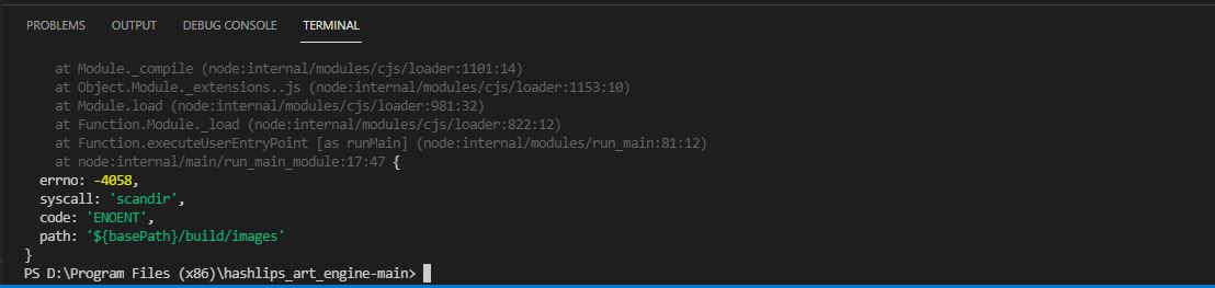 Base Path issue · Issue #573 · HashLips/hashlips_art_engine · GitHub