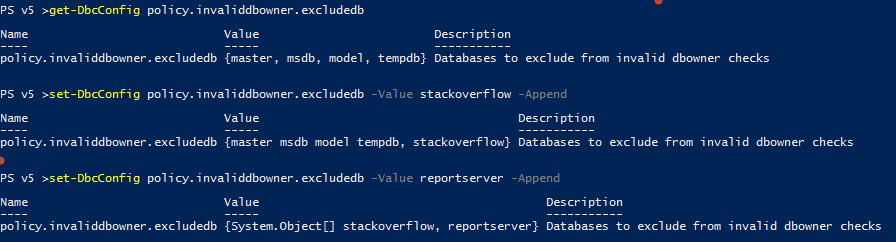 Set Dbcconfig Append Doesn T Work Correctly · Issue 535 · Dataplat Dbachecks · Github