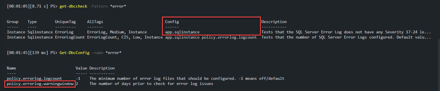 Get Dbccheck Missing Config Option For Errorlog · Issue 782 · Dataplat Dbachecks · Github