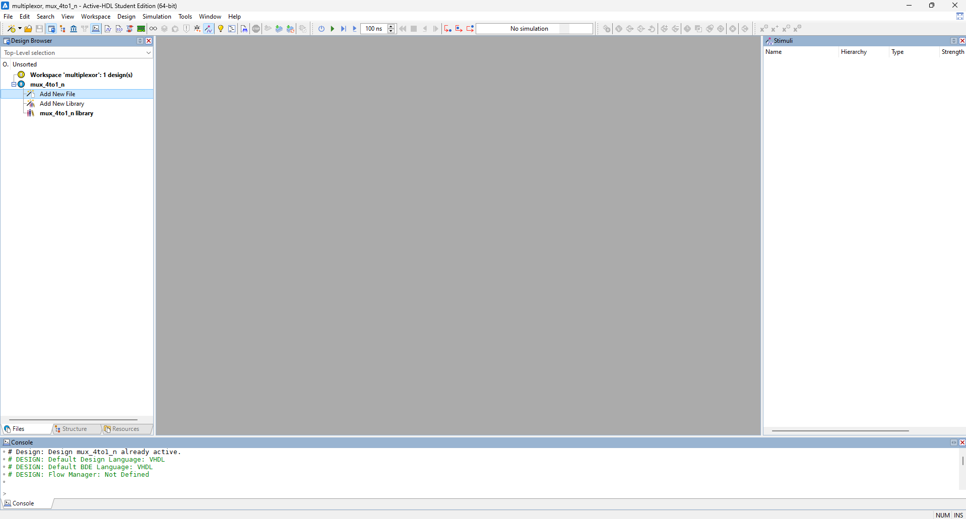 GitHub - Lampranthus/Active-HDL: VHDL Course