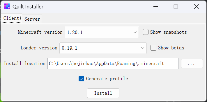 不能识别通过官方的Quilt install的替代品安装的quilt版本 · Issue #2308 · HMCL-dev/HMCL · GitHub