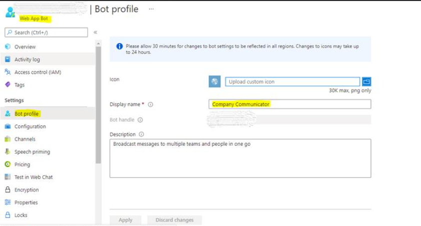 How to update icons which show up on messages from user or author bot ...
