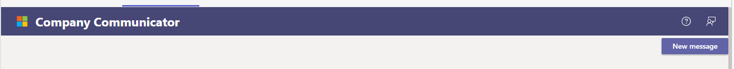 how to change the display name for Company communicator application ...