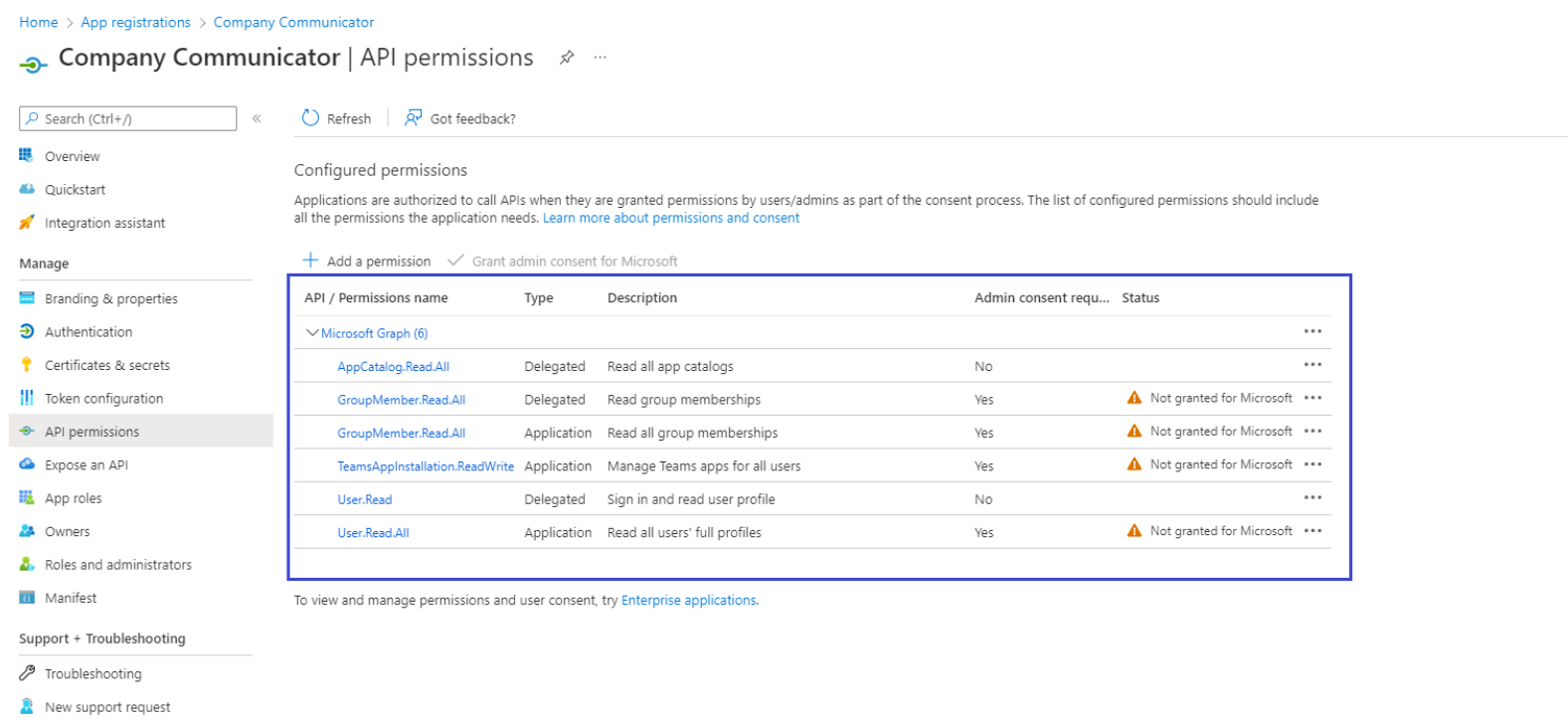 Fail to export excel for message sent result, and throw error "This card action is disabled ...