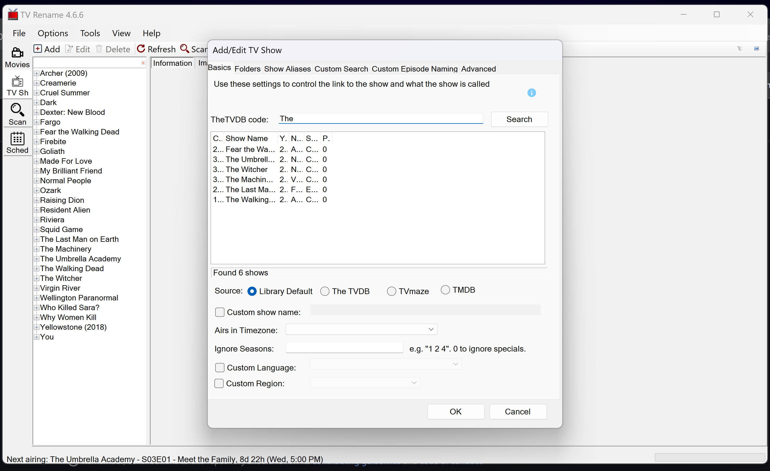 Display / Cropping issue on 4k screen · Issue #899 · TV-Rename/tvrename ...