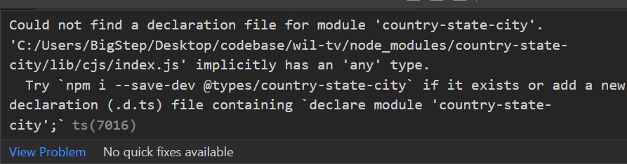 issue with Ts declaration of the country-state-city module · Issue #487 ...
