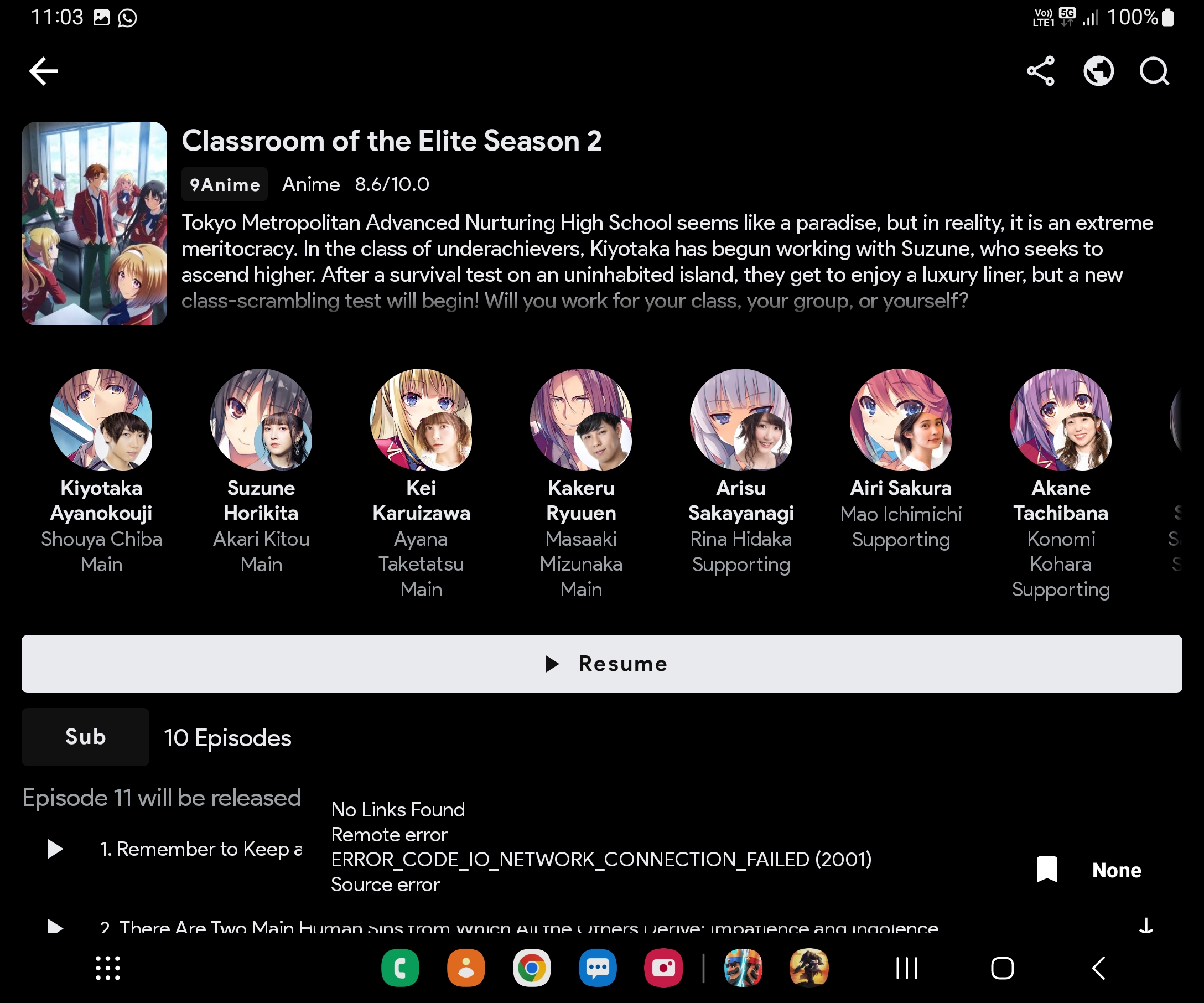 9anime · Issue #89 · recloudstream/cloudstream · GitHub