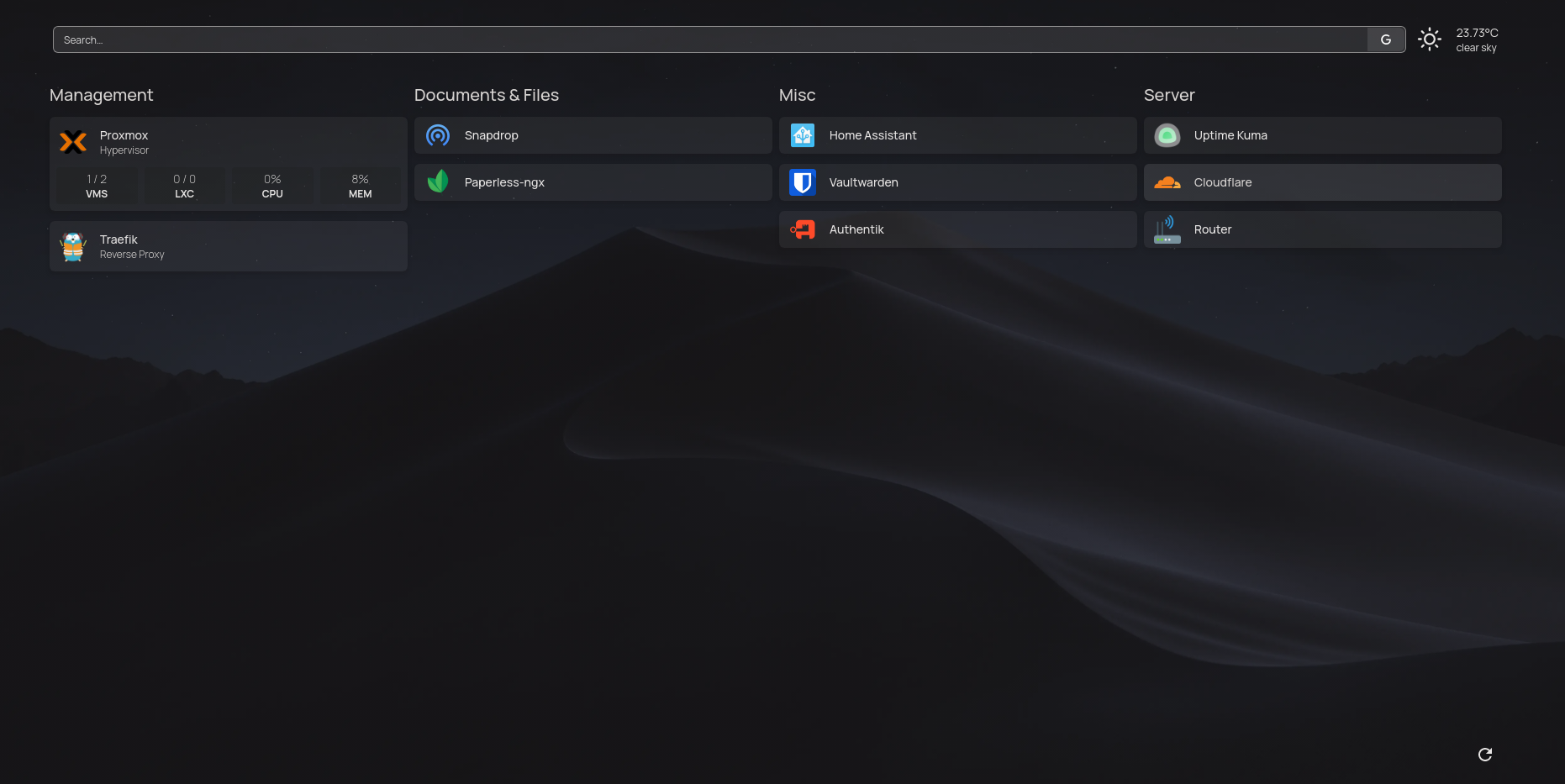 Hide refresh button · gethomepage homepage · Discussion #1363 · GitHub