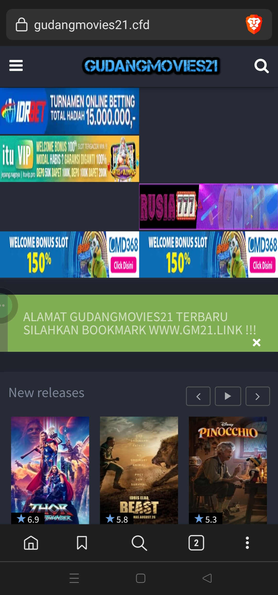 gudangmovies21 Iklan Judi · Issue #373 · ABPindo/indonesianadblockrules · GitHub