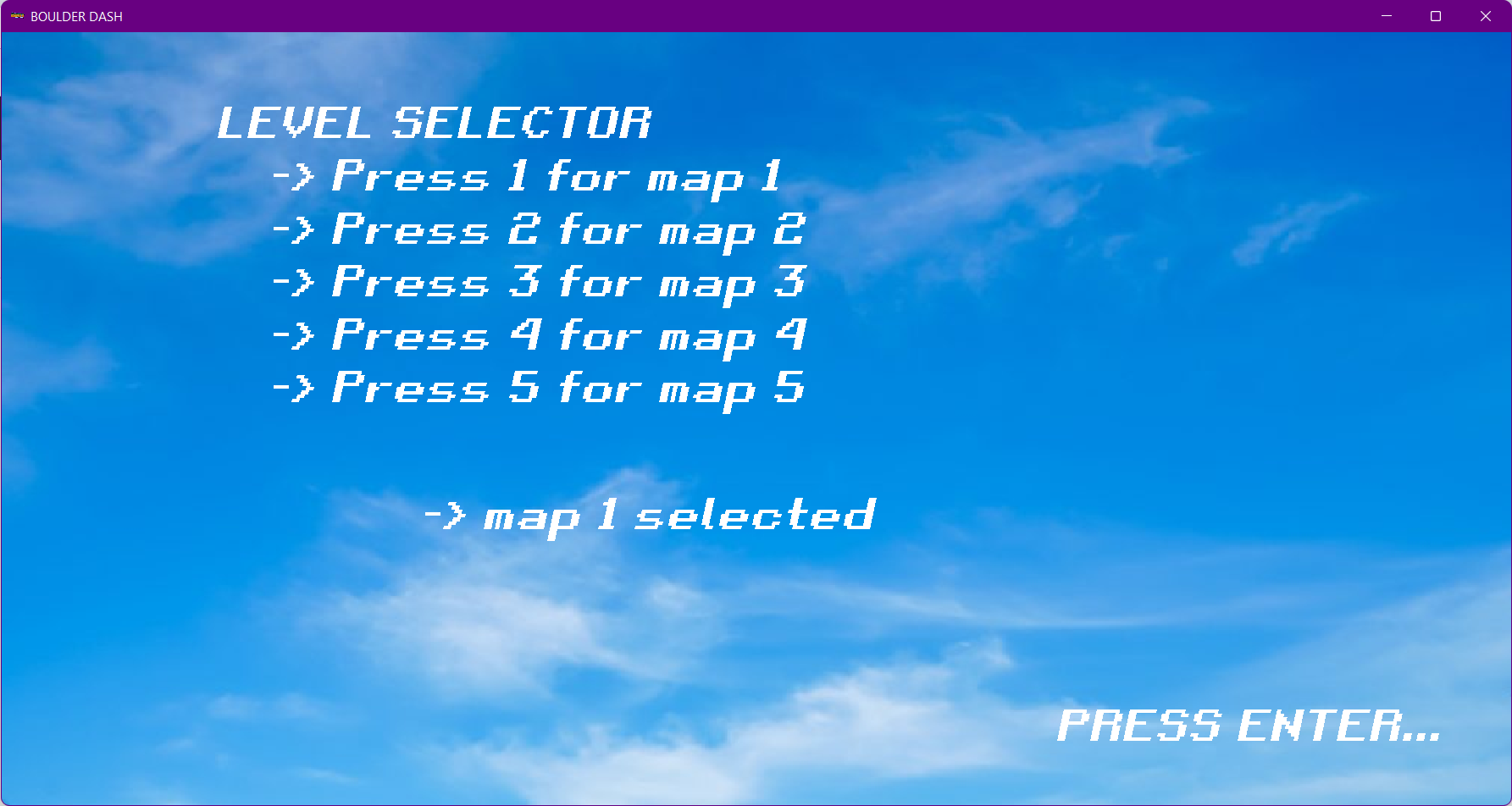 GitHub - ffred337/BoulderDash: It's a reproduction of the famous abandonware.