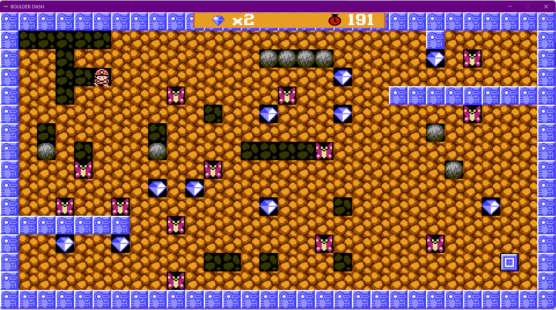 GitHub - ffred337/BoulderDash: It's a reproduction of the famous abandonware.