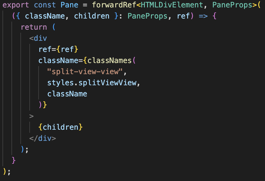 Failed to ref to Allotment.Pane · Issue #582 · johnwalley/allotment · GitHub