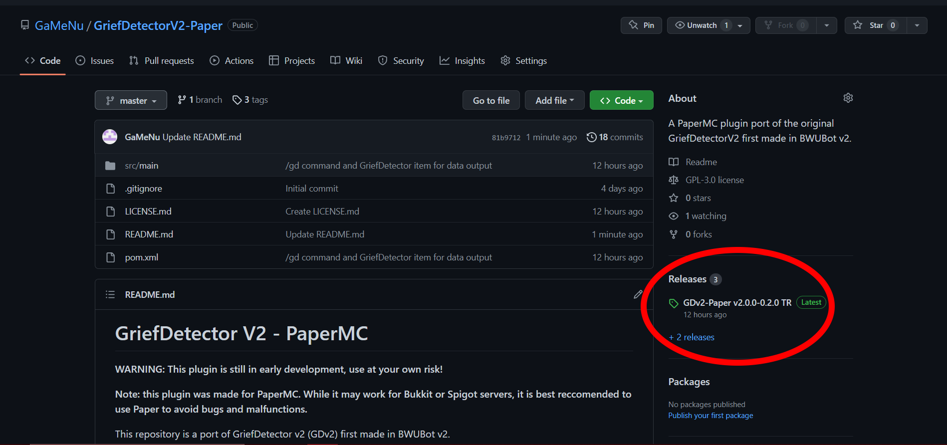GitHub - GaMeNu/GriefDetectorV2-Paper: A PaperMC plugin port of the original GriefDetectorV2 ...