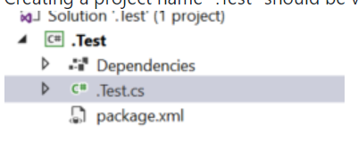 tap sdk new project name starting with "." should be valided · Issue #317 · opentap/opentap · GitHub