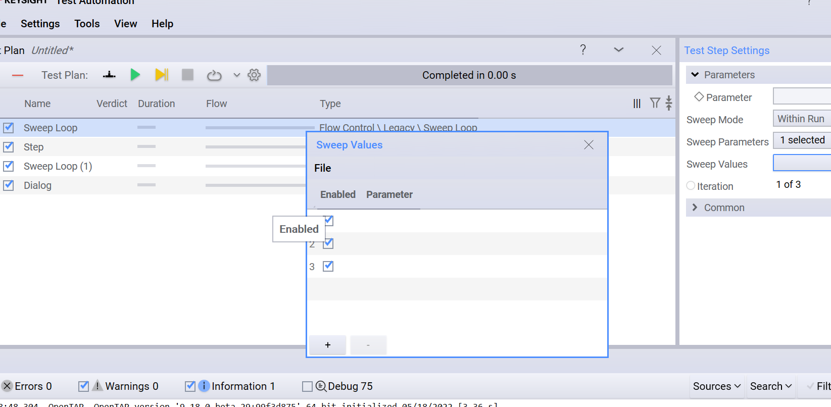 Unable to create instance of OpenTap.NullTypeData · Issue #329 · opentap/opentap · GitHub