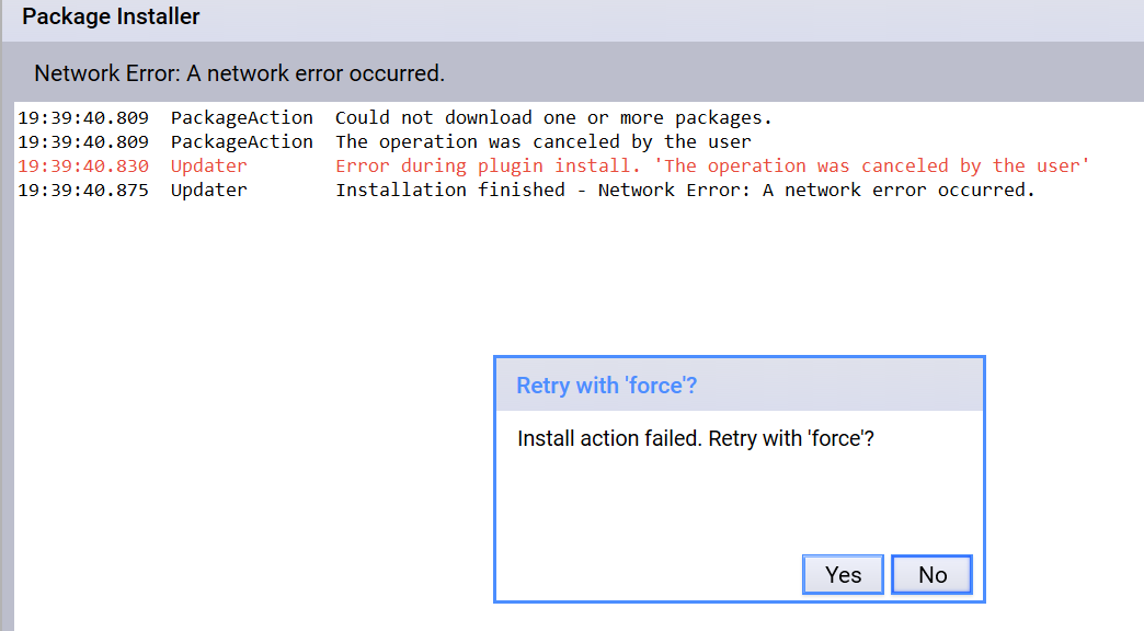 Wrong error message when canceling elevated installs · Issue #603 · opentap/opentap · GitHub