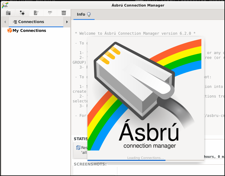 Loki branch - EL7 build - Terminal transparency doesn't work & Asbru main window unresponsive ...