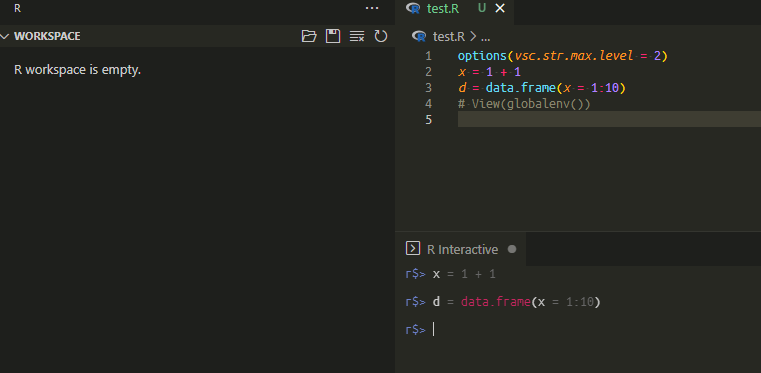 workspace variable view not work · Issue #744 · REditorSupport/vscode-R · GitHub