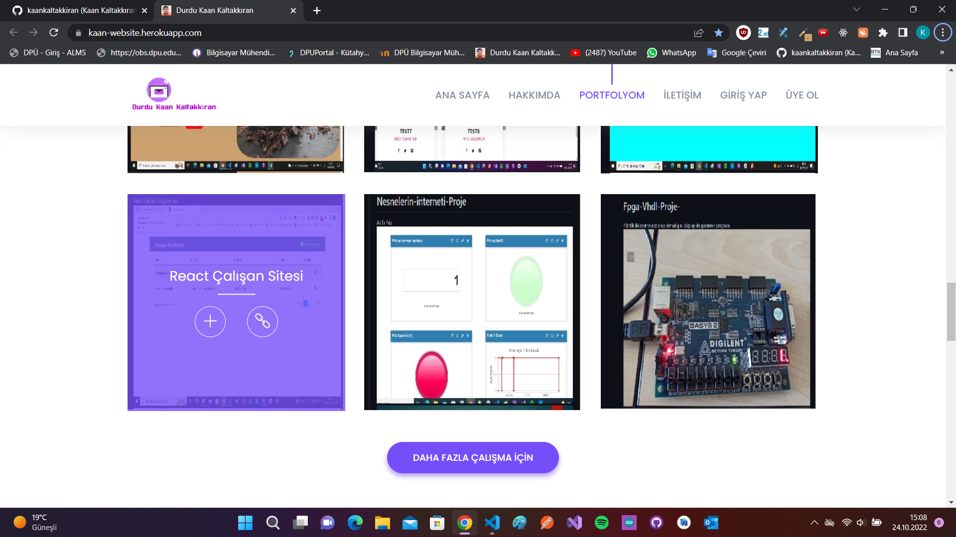 GitHub - kaankaltakkiran/Kaan-Personel-Web-Site: Kendi Kişisel Web Sitem