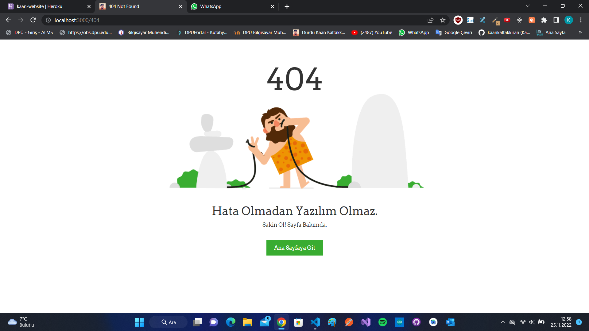 GitHub - kaankaltakkiran/Kaan-Personel-Web-Site: Kendi Kişisel Web Sitem