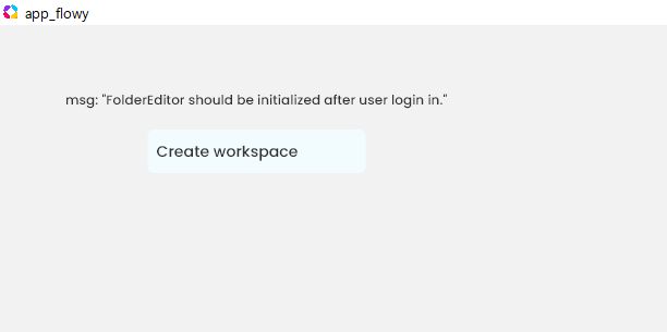 Bug Error At Login · Issue 1576 · Appflowy Ioappflowy · Github