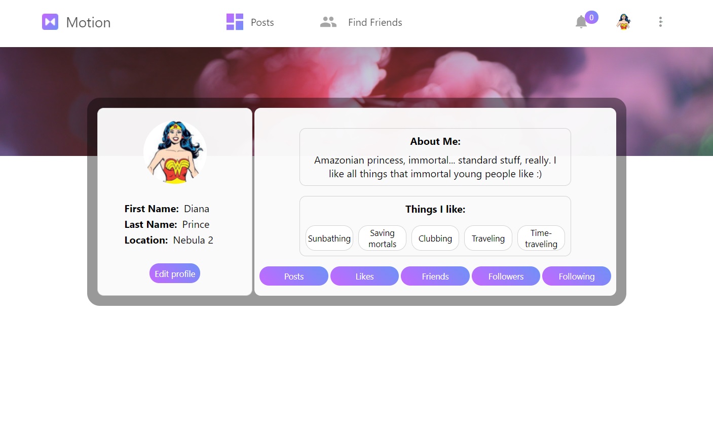 GitHub - vedre77/sit-social-motion-project: SIT academy frontend group project