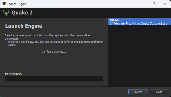 UI formatting off in the Launch Engine info text. · Issue #4225 · TrenchBroom/TrenchBroom · GitHub