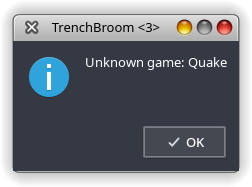Unknown game: Quake loading map from a file manager · Issue #2642 · TrenchBroom/TrenchBroom · GitHub