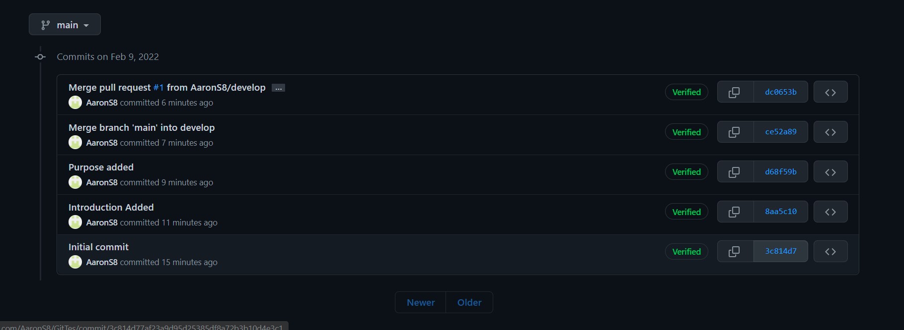 [Bug Report] Commits Bug · Issue #18685 · go-gitea/gitea · GitHub