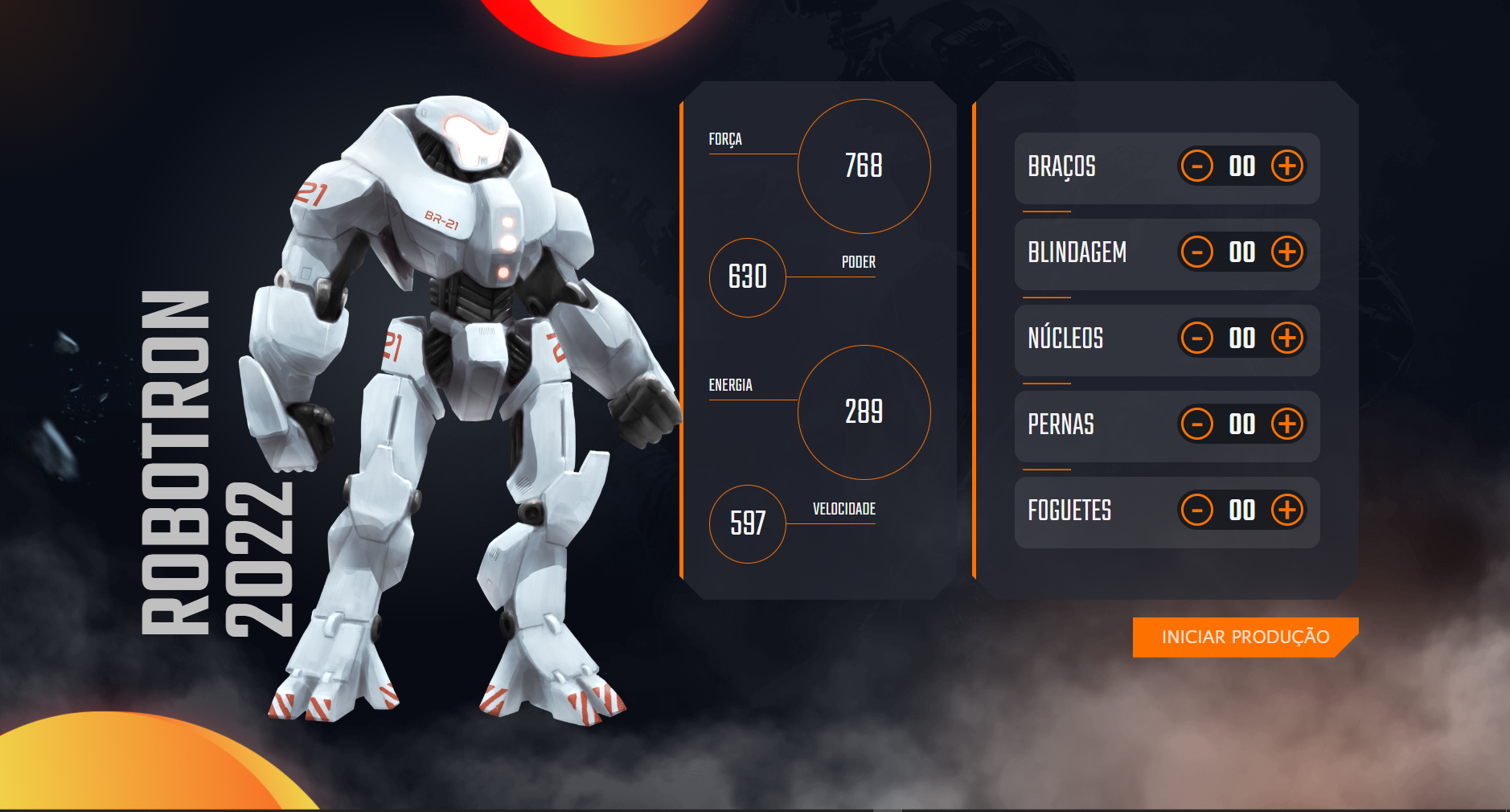 GitHub - Gabriel-Jalison/robotron: Projeto desenvolvido com Javascript, HTML e CSS.