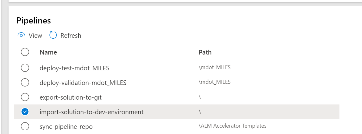 [ALM Accelerator - BUG]: Import Solution causes 404 message and ...