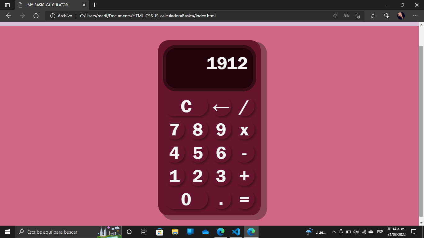 GitHub - MarianaJimGar/My_Basic_Calculator_PrograWEB: mi calculadora basica HTML/CSS y JS