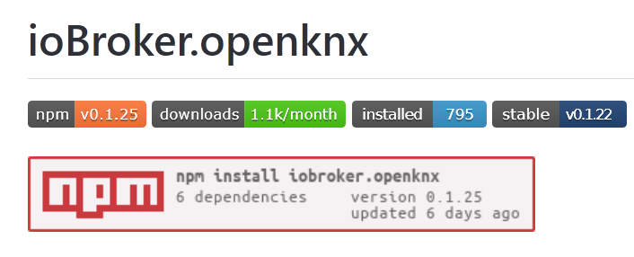 I get errors, when openKNX is answering to the GroupValueRead: · Issue #183 · iobroker-community ...