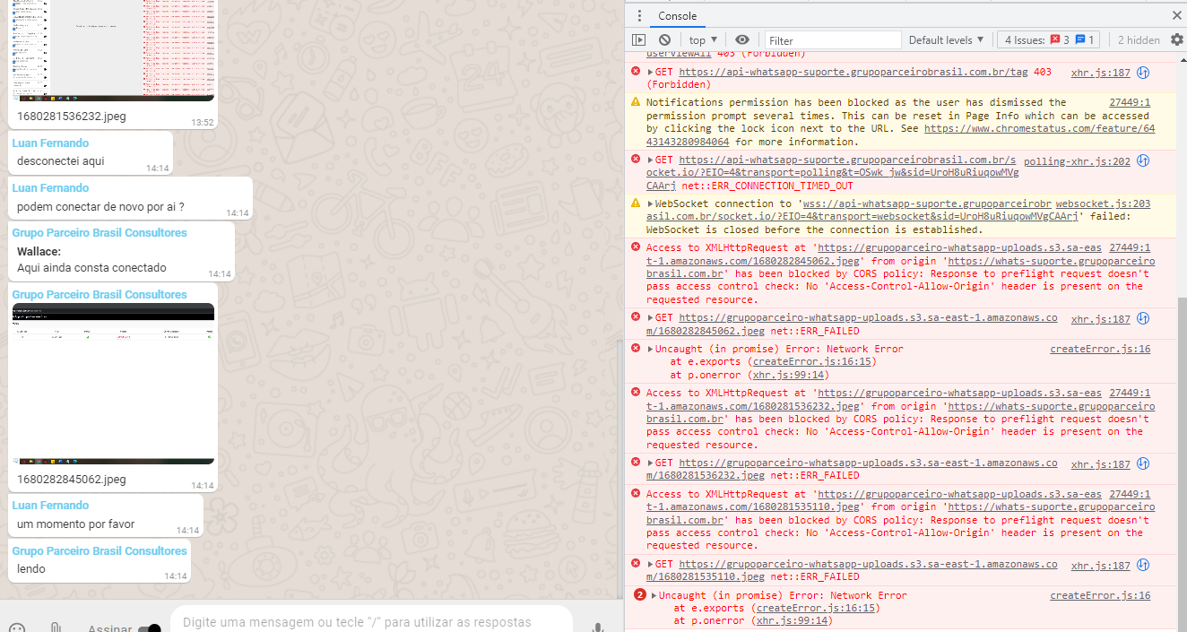 Sent message does not display in conversation · Issue #2112 · pedroslopez/whatsapp-web.js · GitHub