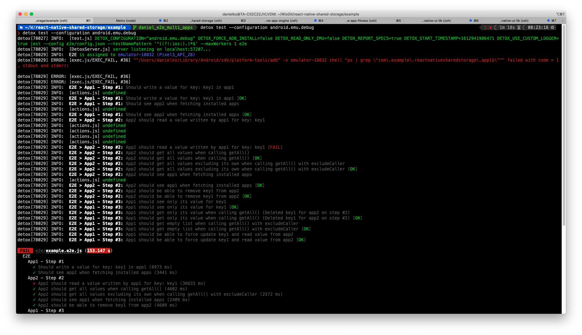 Apps switching error on Android · Issue #2634 · wix/Detox · GitHub