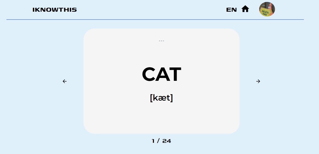 Github Annaeliava Study Language Flashcards App Books Flashcard