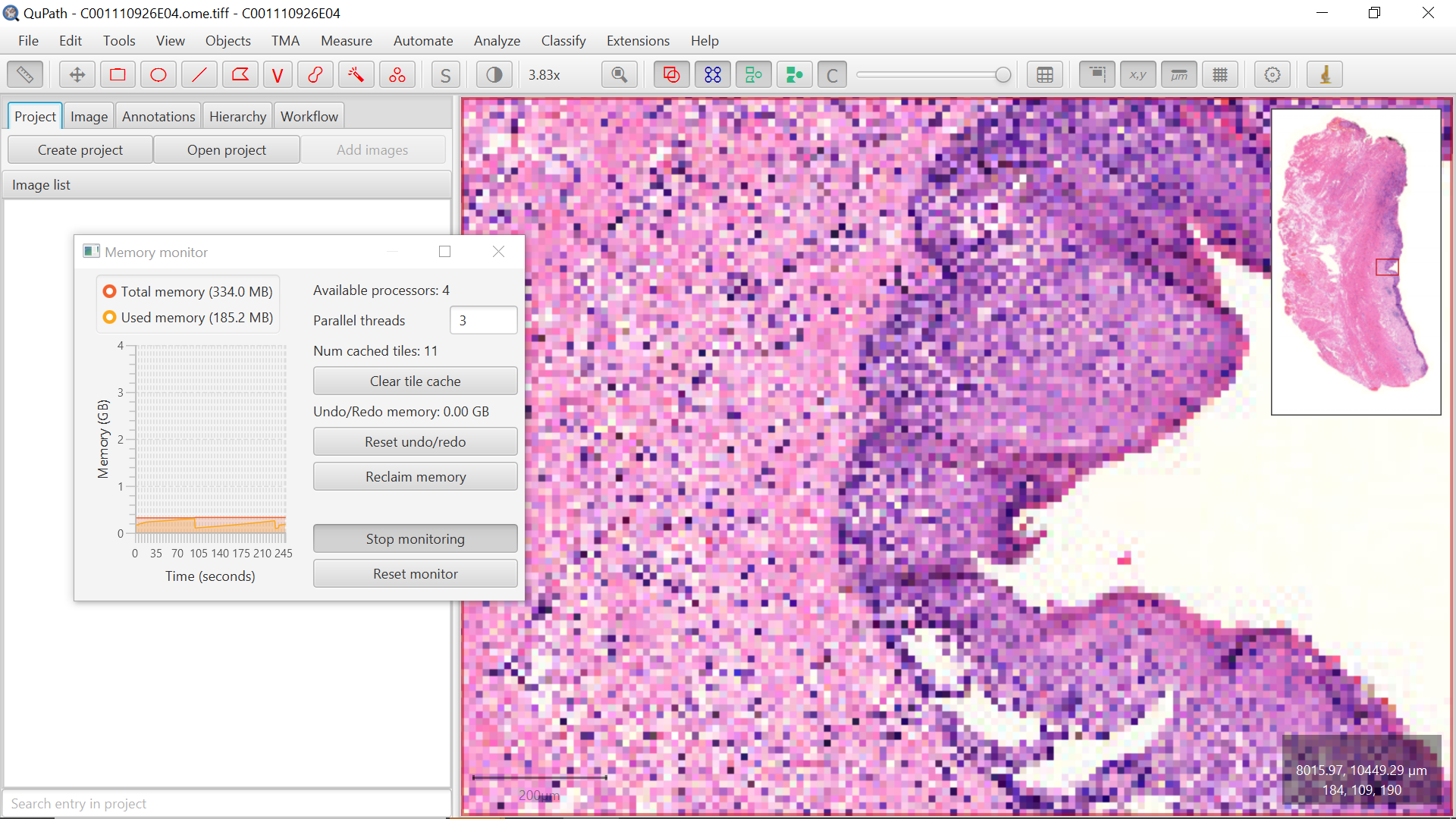 Tiles are not being cached in v0.3.2 for ome.tiff images but are in v0.3.0 · Issue #904 · qupath ...
