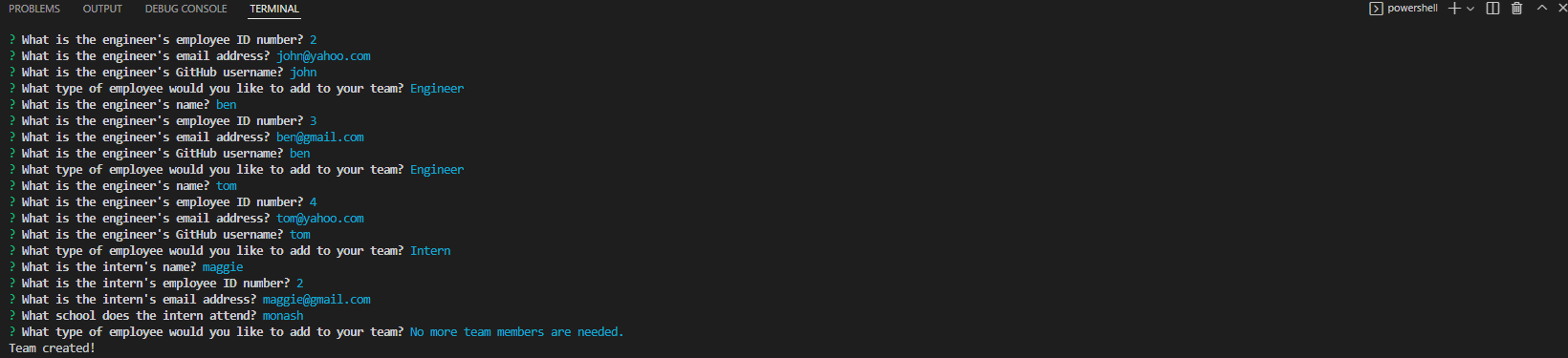 GitHub - jackanhle/Team-profile-generator