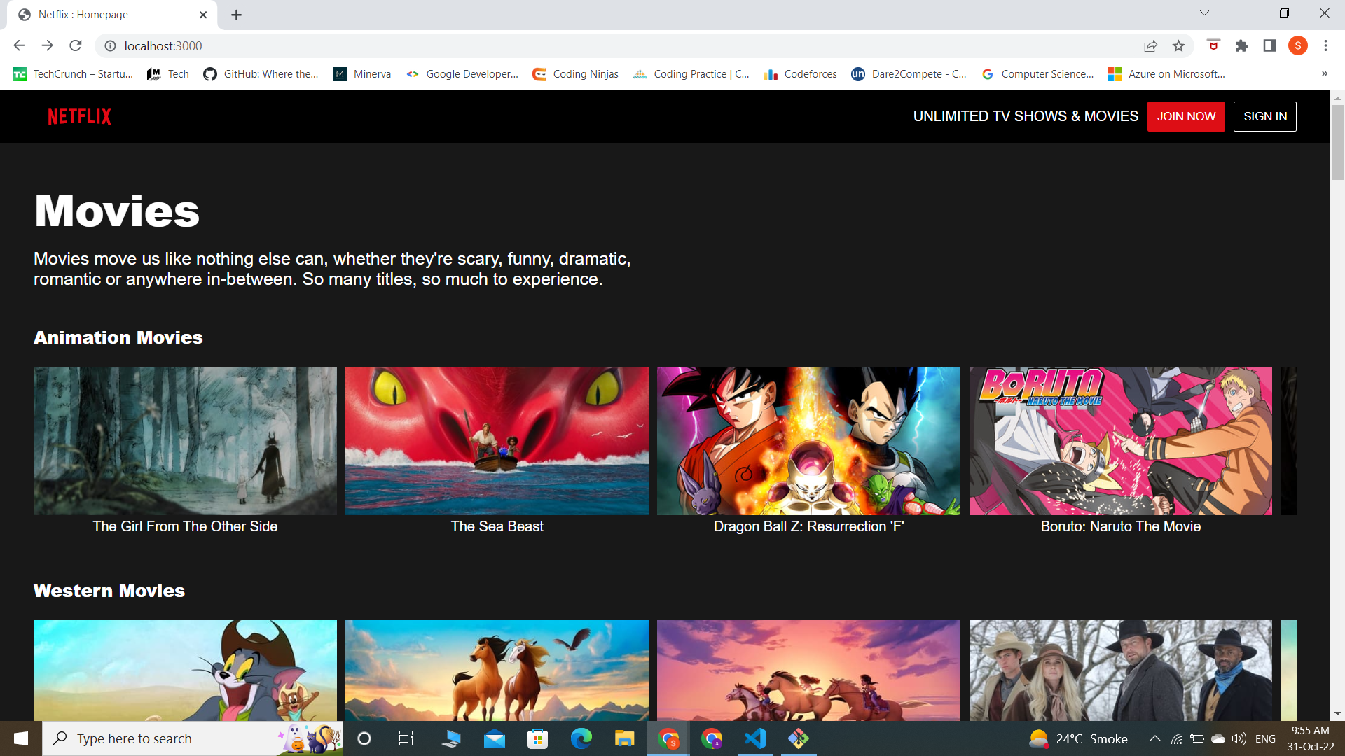GitHub - siya-pathak/Netflix-Clone: A front-end clone of Netflix.