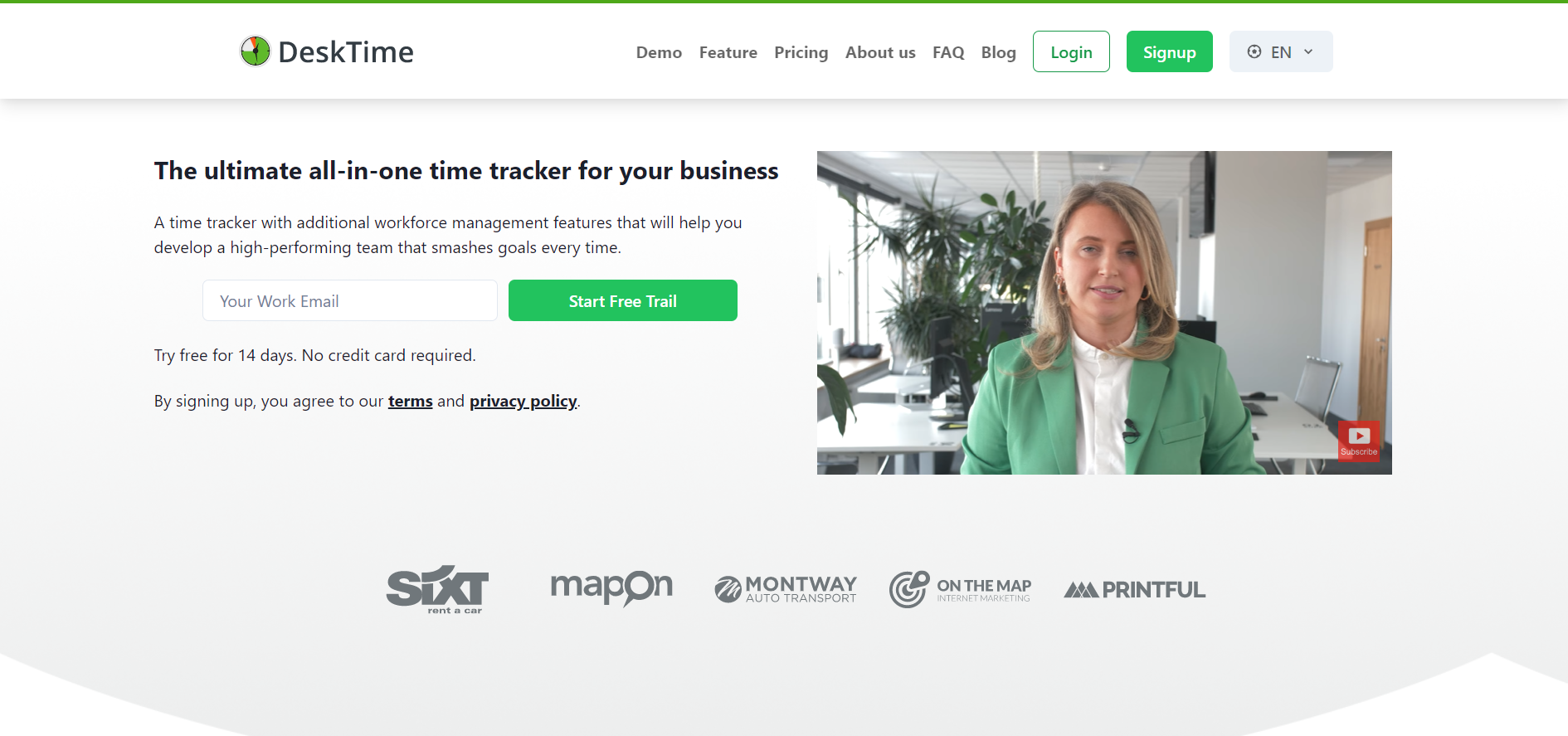 GitHub - prabhatpoddar/Dekstime-clone: DeskTime computer tracking ...