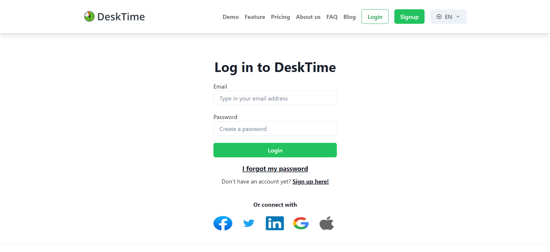 GitHub - prabhatpoddar/Dekstime-clone: DeskTime computer tracking ...
