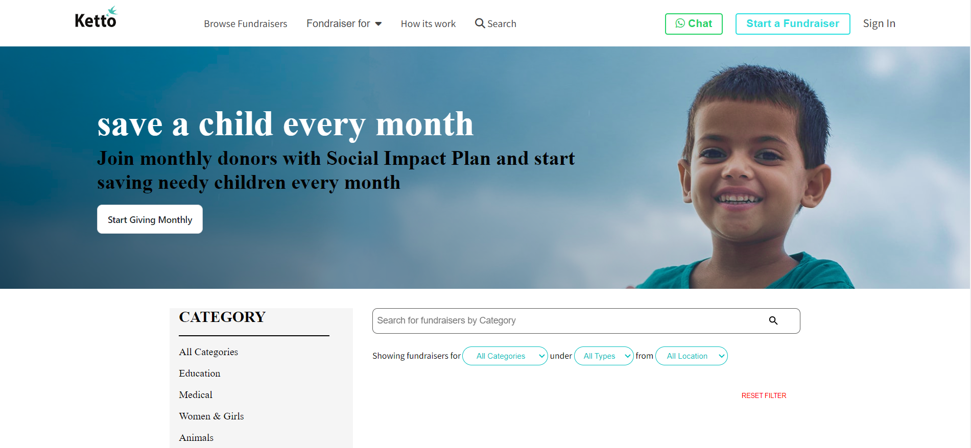 GitHub - prabhatpoddar/ketto-clone: Ketto is India's best medical crowdfunding platform. Founded ...