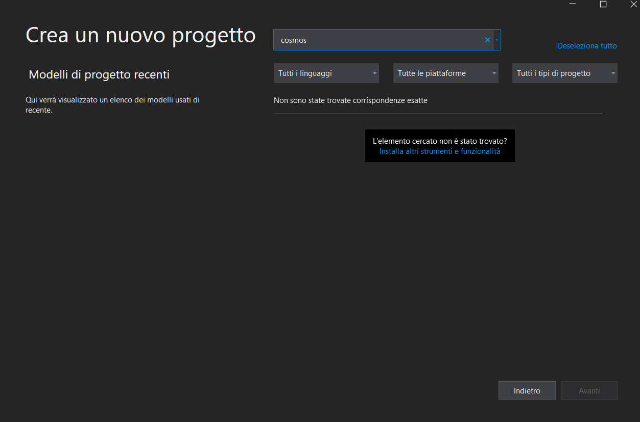 Cosmos not installing on vs2019 · Issue #2188 · CosmosOS/Cosmos · GitHub
